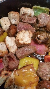 Deconstructed Chicken, Steak, and Veggie Kabobs with Couscous – Fun ...