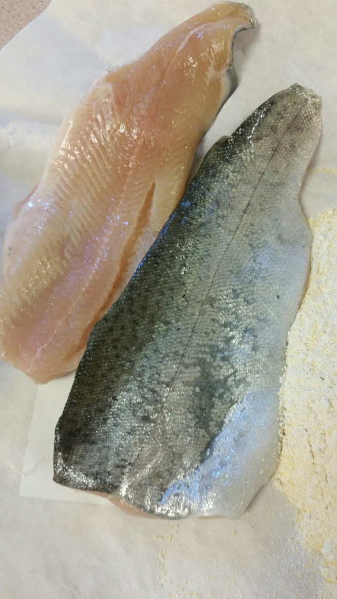 Corn Meal Crusted Pan Fried Trout – Fun Foodie Family